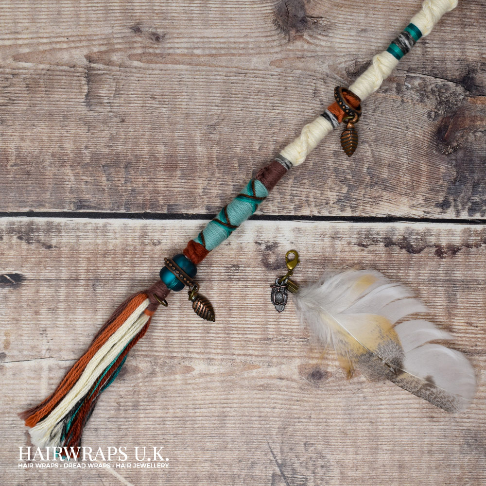 Buy Chunky Vegan Wraps for Dreads | Gwdi Hu | Hairwraps U.K.