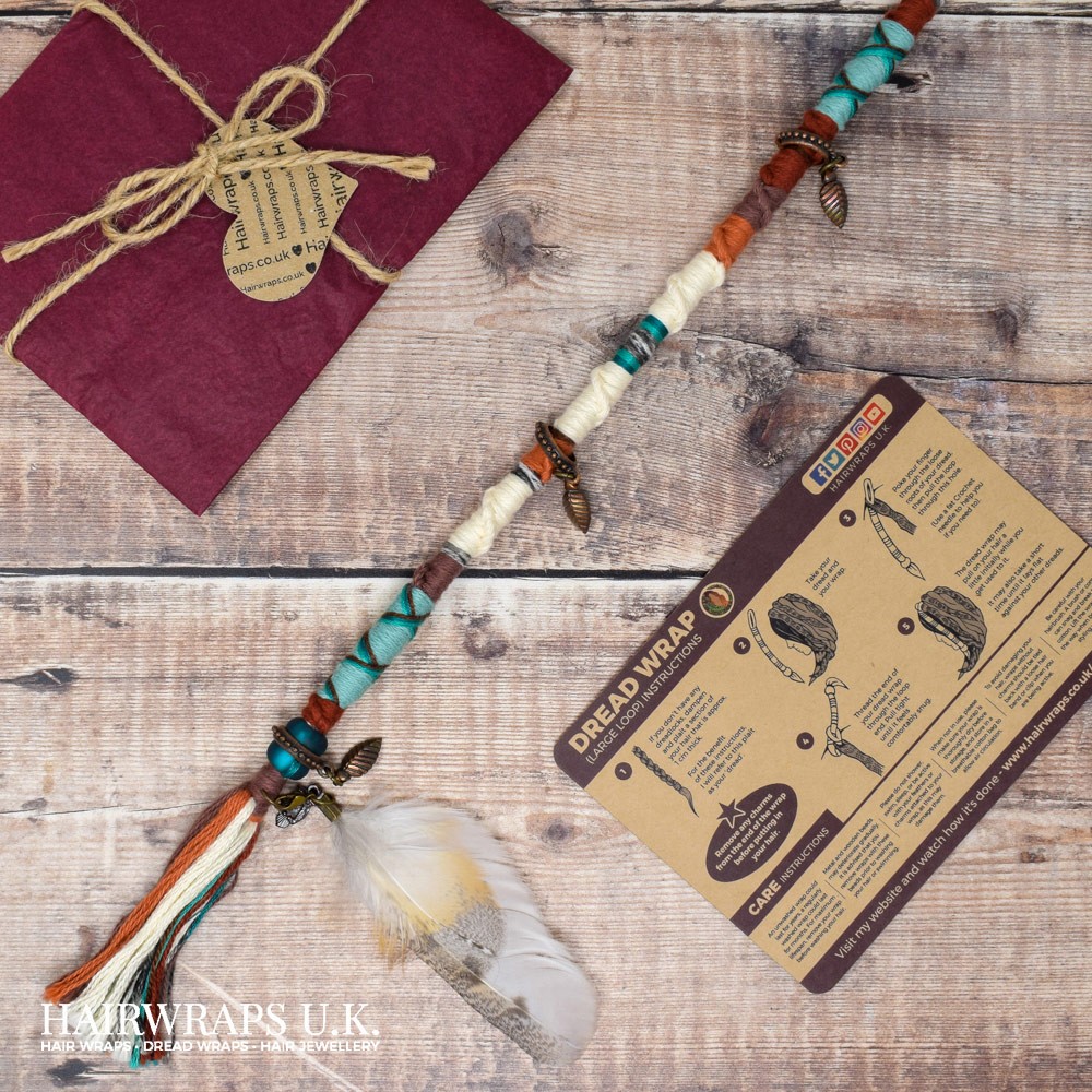 Buy Chunky Vegan Wraps for Dreads | Gwdi Hu | Hairwraps U.K.