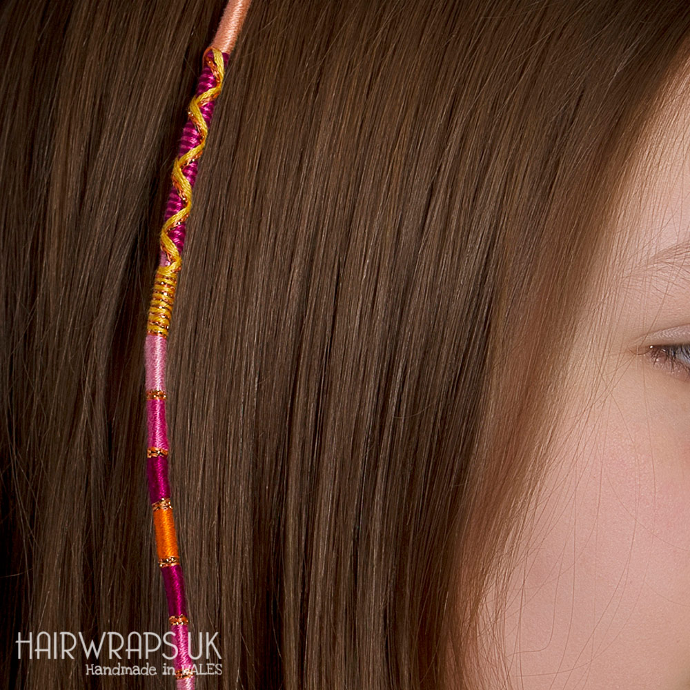 Boho Hair Wrap Extensions | Angel Delight | Hairwraps U.K.