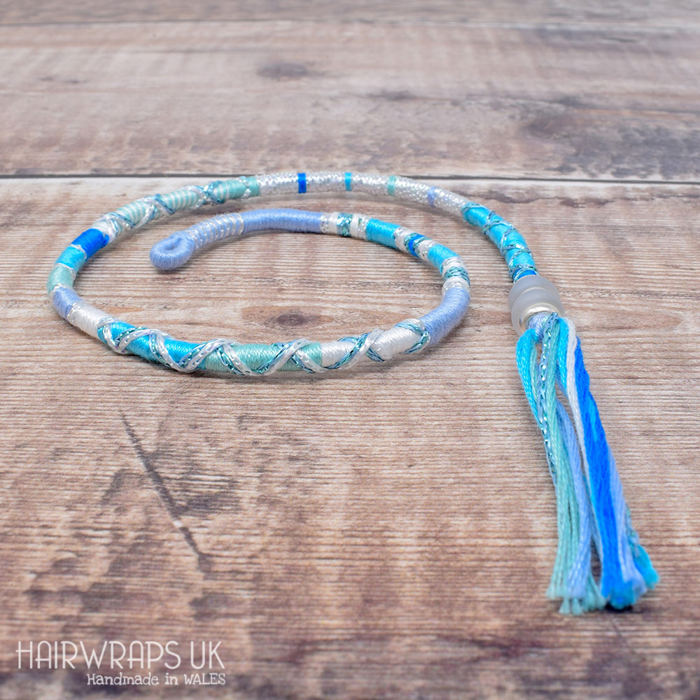 Boho Hair Wrap Extensions | Frozen | Hairwraps U.K.