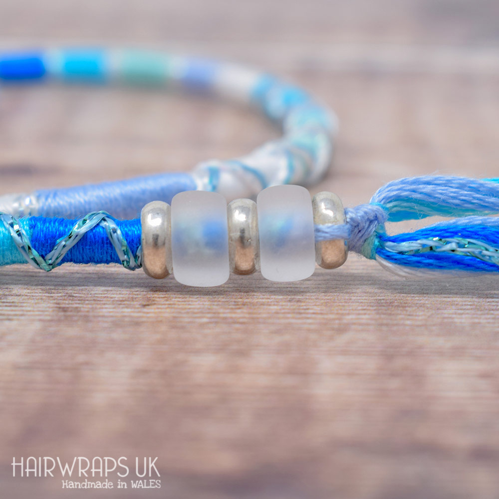 Boho Hair Wrap Extensions | Frozen | Hairwraps U.K.