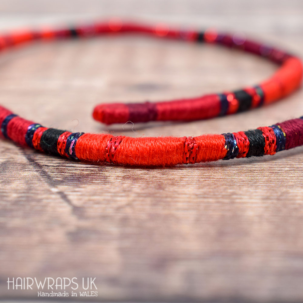 Cotton Hair Wrap Extensions | Ladybird | Hairwraps U.K.
