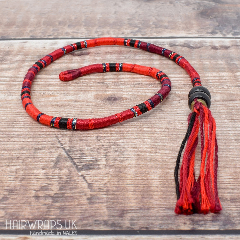 Cotton Hair Wrap Extensions | Ladybird | Hairwraps U.K.