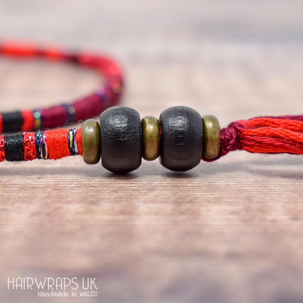 Cotton Hair Wrap Extensions | Ladybird | Hairwraps U.K.