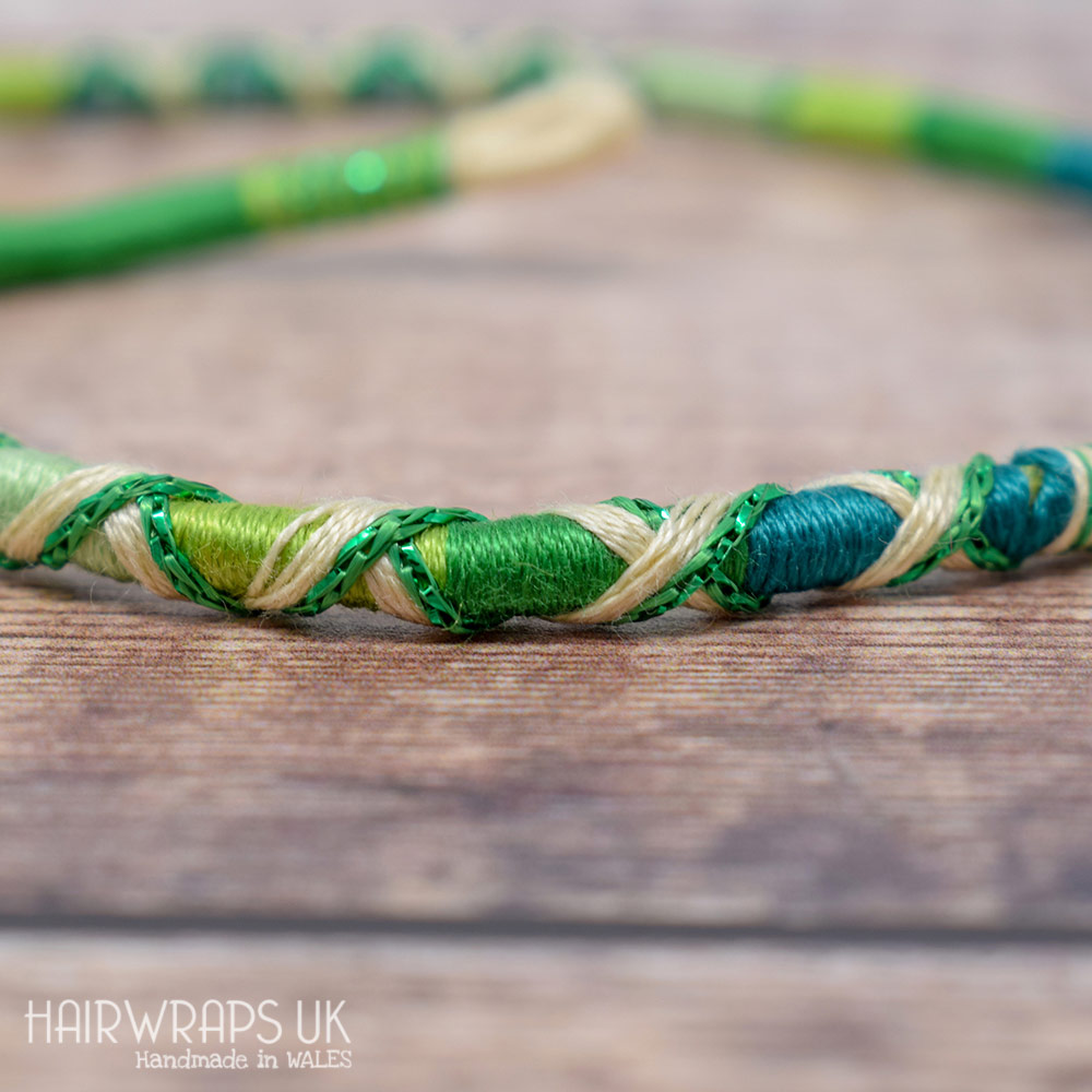 Boho Hair Wrap Extension | Meadow | Hairwraps U.K.