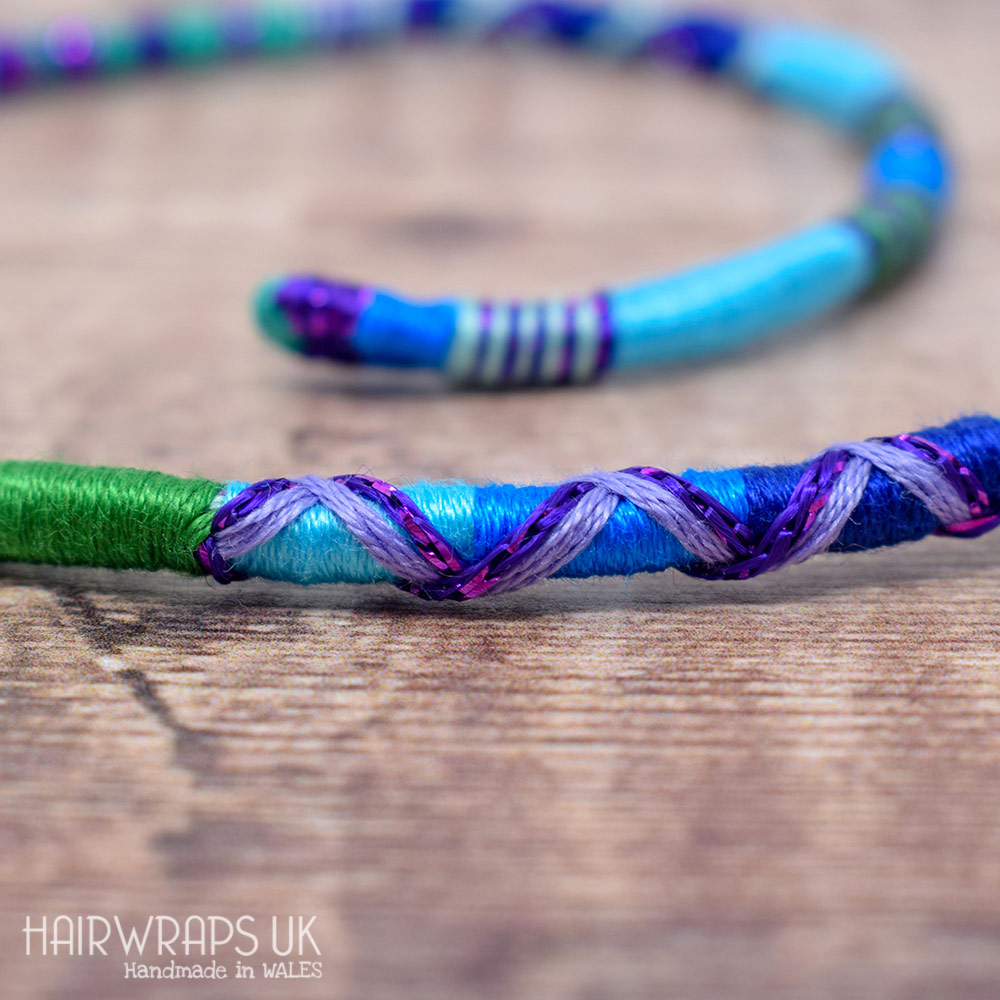 Hair Wrap Braid | Ocean | Hairwraps U.K.