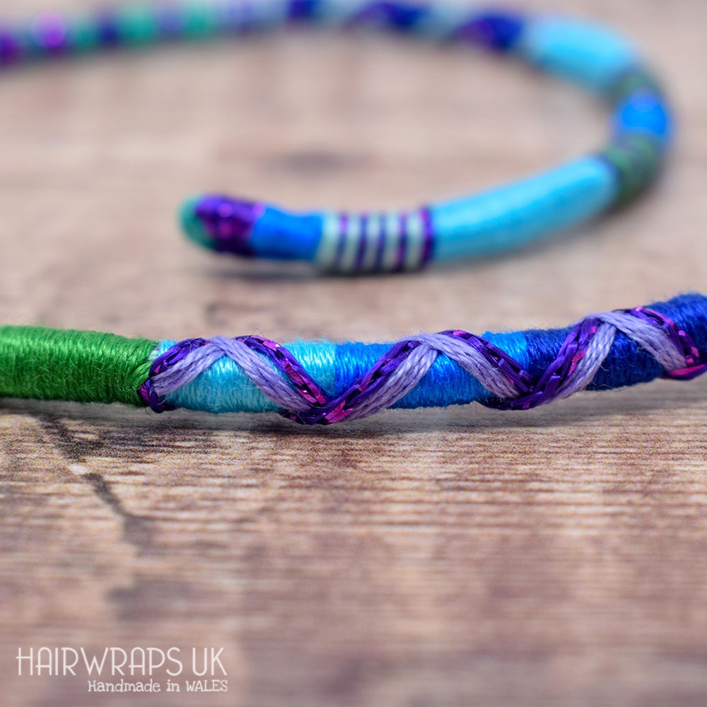 Hair Wrap Braid | Ocean | Hairwraps U.K.