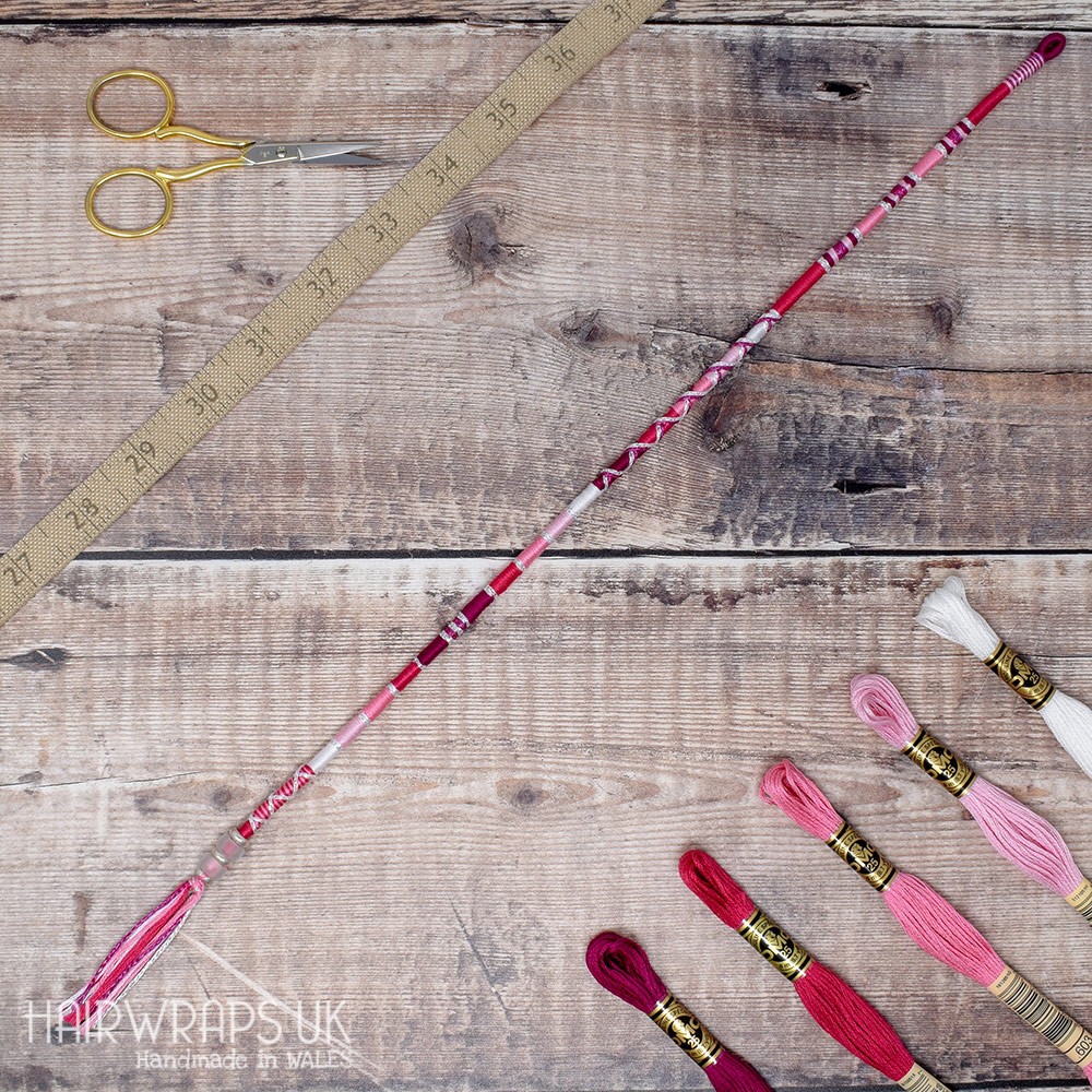 Hair Wrap Extensions | Pink Paradise | Hairwraps U.K.