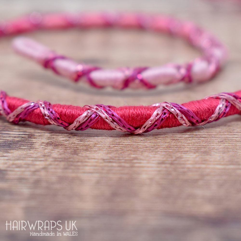 Boho Hair Wraps | Pixie Blush | Hairwraps U.K.