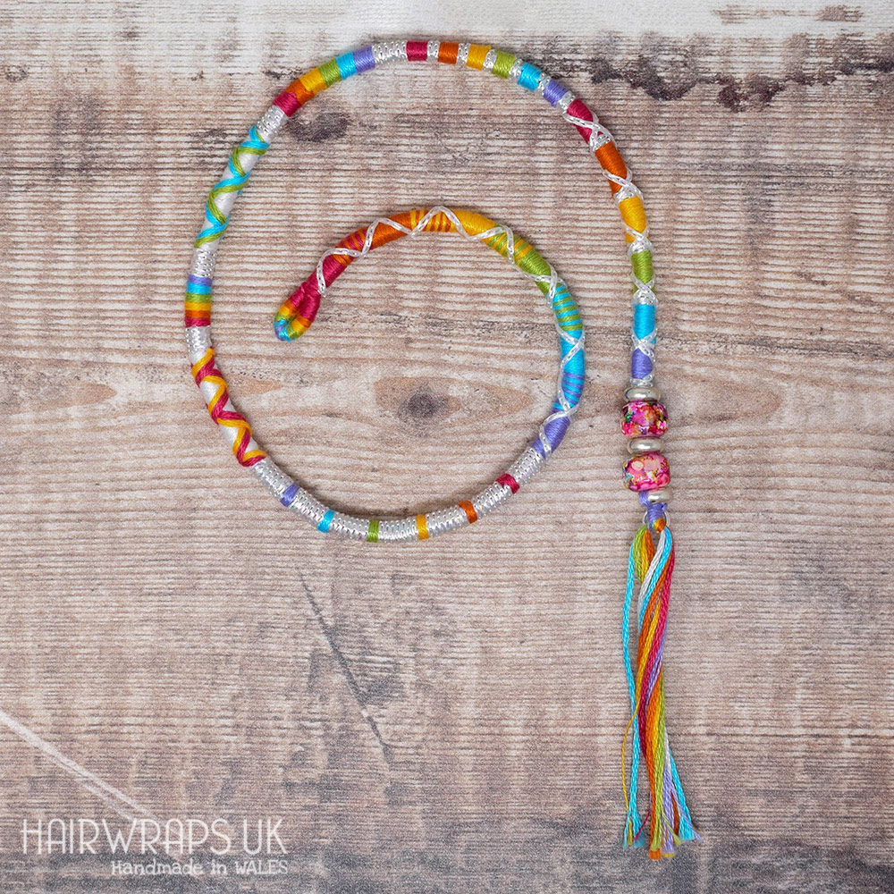 Reuseable Hair Wraps | Rainbow Unicorn | Hairwraps U.K.