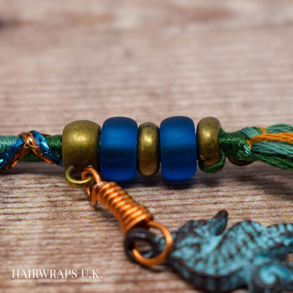 Boho Beach Hair Wrap Extension | Sea Tangle | Hairwraps U.K.